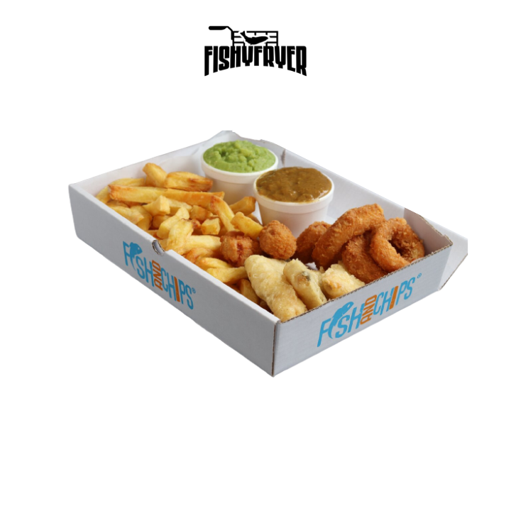 box fish and chips